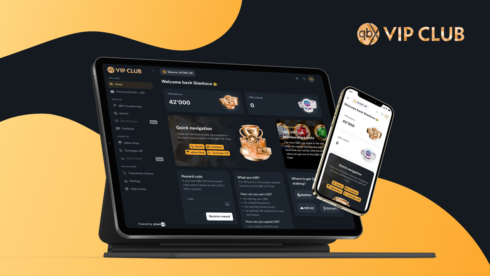 The QBX VIP Club - All you need to know | qiibee foundation